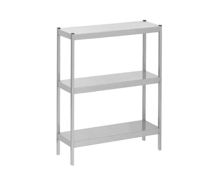 RVS Stelling - 3 Niveau's - 180 CM hoog - Promoline