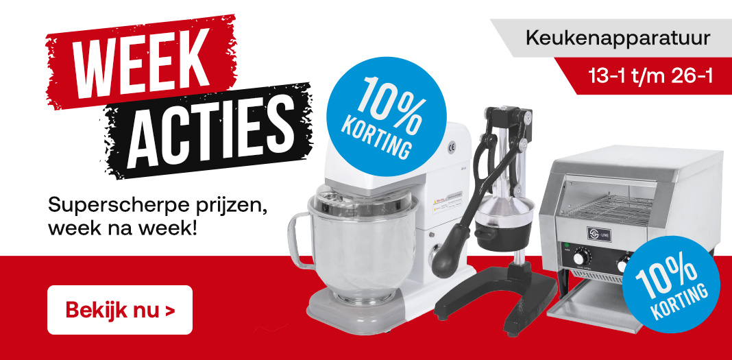 Elke week nieuwe acties - bij Goos Horeca!